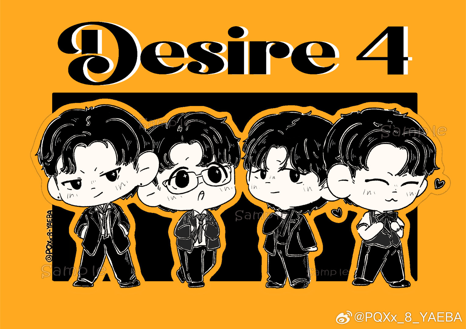 Desire 4 Profiles – Eliot, Kipuka, Ocean & Seeky - Desire 4 Universe